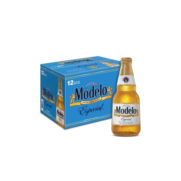 Modelo Especial Mexican Beer Bottles (12 oz x 12 ct) | Wolverine Lake ...